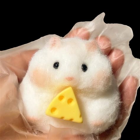 Squishy Tabby Hamster Toy Jamtreats