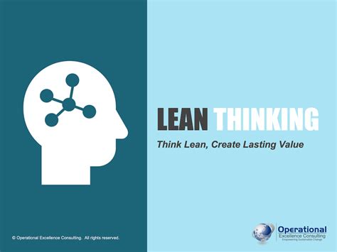 Lean Thinking Workshop Operational Excellence Consulting Singapore