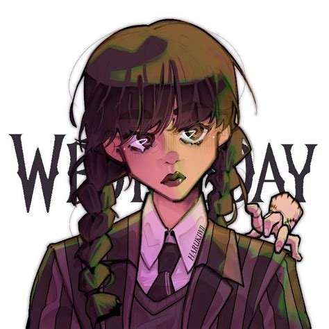 Wednesday Art Wednesday Addams Character Art Art