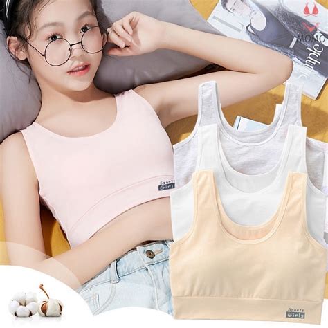 Momo Áo Ngực Thể Thao Cho Bé Gái Từ 10 18 Tuổi Shopee Việt Nam