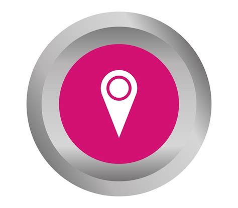 Premium Vector Gps Button Premium Vector Gps Button