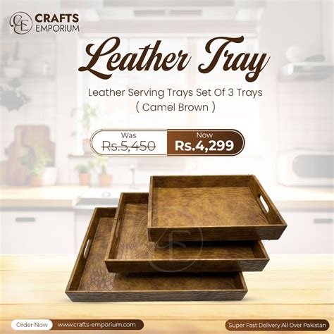 Luxury Wooden Tray Sets
