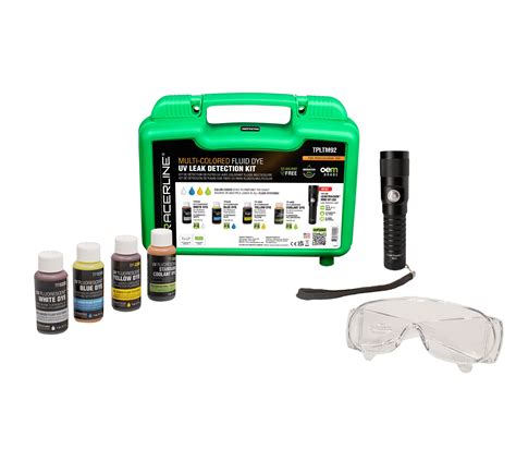Tpltm92 Multi Colored Fluid Dye Leak Detection Kit