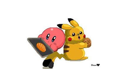 Another Kirby And Pika Pixel Piece Rpixelart