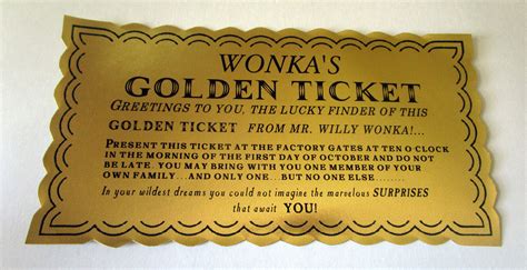 Willy Wonka And The Chocolate Factory Golden Ticket Song