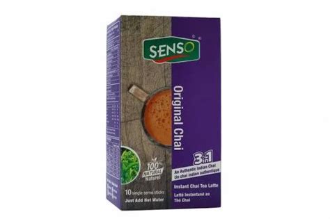 Senso Single Serve Instant Tea 22gm X 10sachets 1 Box Pack Size