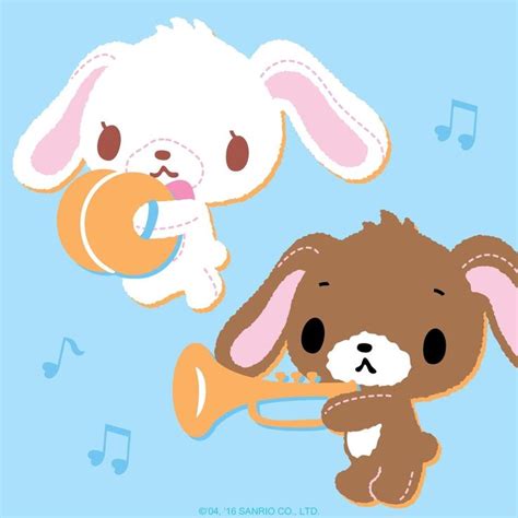 Sanrio Sugarbunnies Shirousa And Kurousa Süße Kunst Niedliche