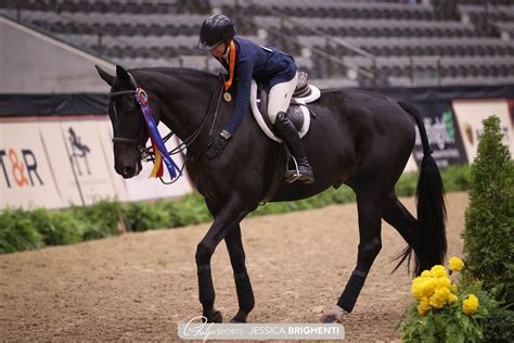 Eva Bernstein And Julie Hogan Conquer The This Nhs Adult Equitation Championship On Day Two Of
