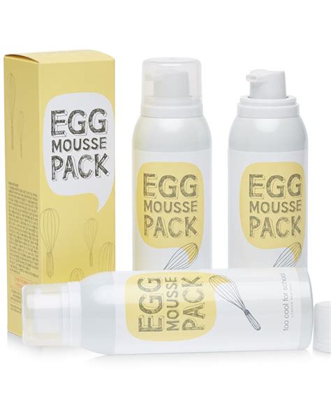 Too Cool For School Egg Mousse Pack - Macy's