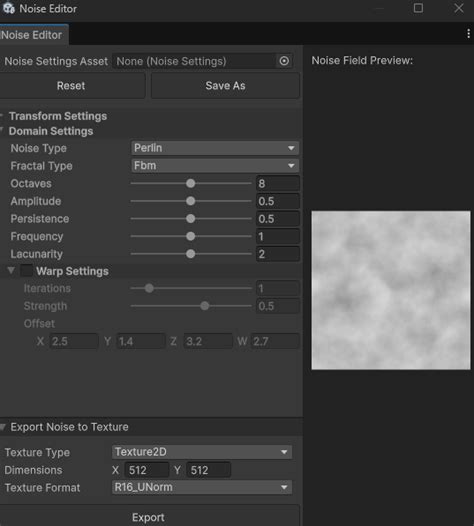 Perlin Noise Generator Cronrpc