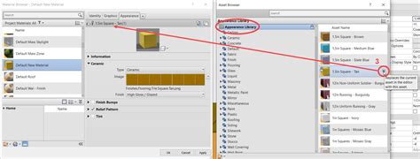 Solved Revit Material Browser Missing Search Box Autodesk Community