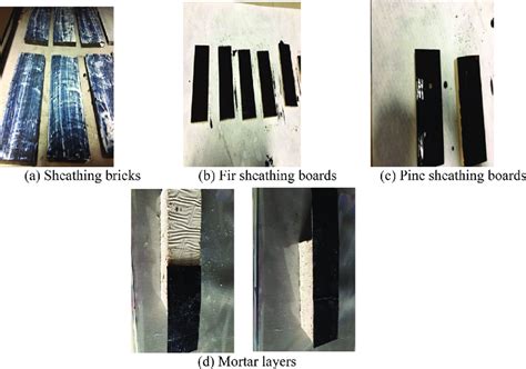 Four Types Of Test Specimens Download Scientific Diagram