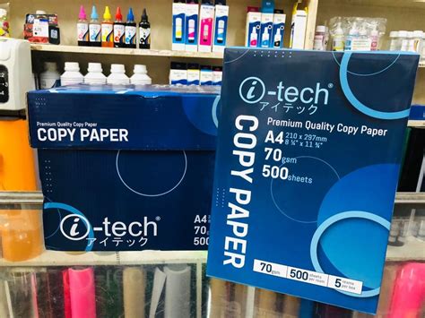 Bond Paper Itech Copy Paper A4 Hobbies And Toys Stationary And Craft