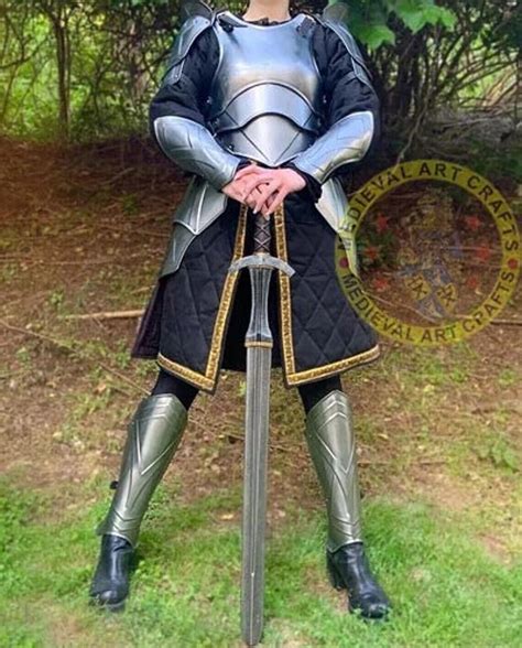 Medieval Lady Armor Ancient Cuirass Armor Costume Cosplay Sca Larp