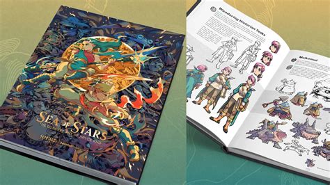 Sea Of Stars Tiene Un Precioso Libro De Arte Y Todavía Tienes Tiempo