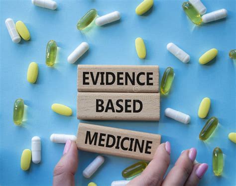 Evidence Based Medicine Symbol Concept Word Evidence Based Medicine On