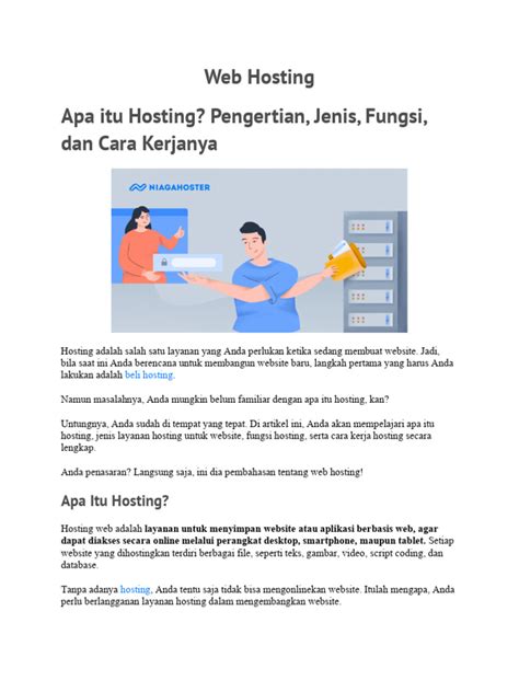 web hosting pdf