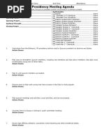 Ward Council Meeting Agenda Template Pdf Self Improvement