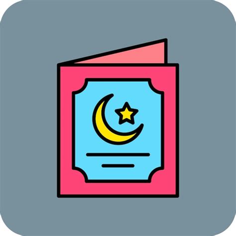 Premium Vector Greeting Card Icon