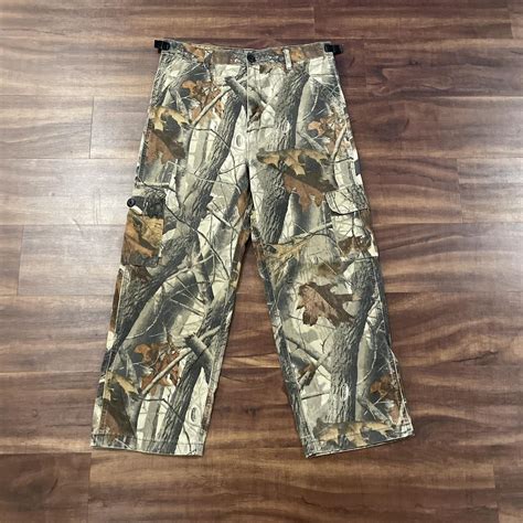 Vintage Liberty Realtree Camo Cargo Pants Outdoors Depop
