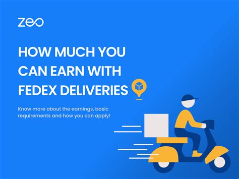 How Much You Can Earn With Fedex Delivery