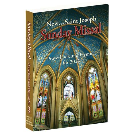 2025 St Joseph Sunday Missal Prayerbook And Hymnal Book
