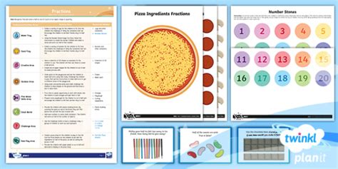 Planit Maths Y1 Fractions Halves Continuous Provision Plan
