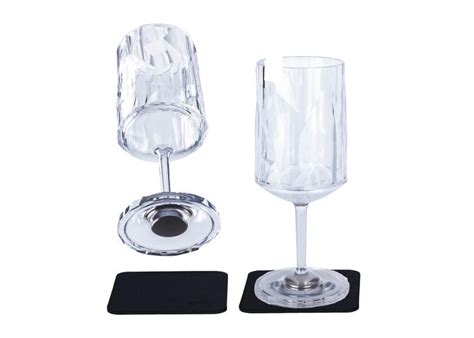 Silwy Magnetic Plastic Wine Glass Set Of 2 Ko Wi C 2 Only 4029 € Svb
