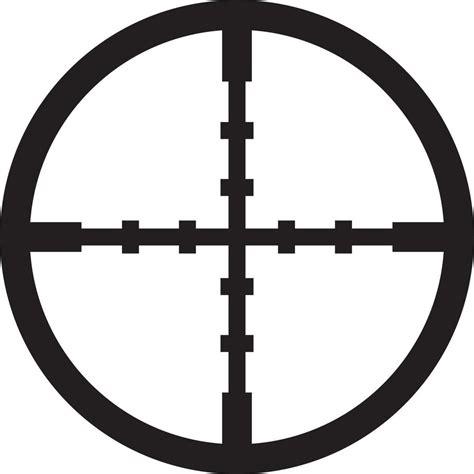 Sniper Scope Vector 4695152 Vector Art At Vecteezy