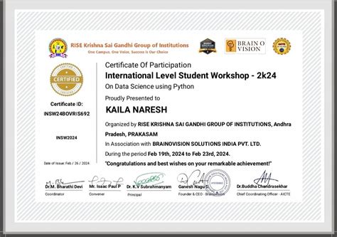 Data Pythoninternship Kaila Naresh