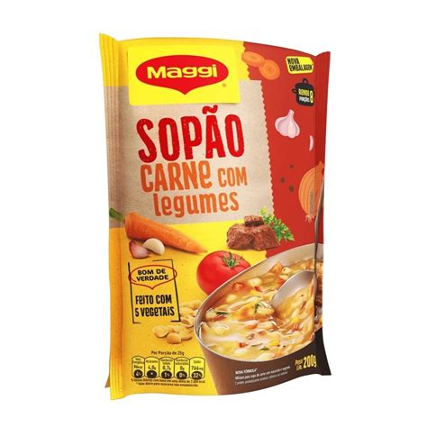 Sopão Maggi Carne Supermercados Kurihara Filial