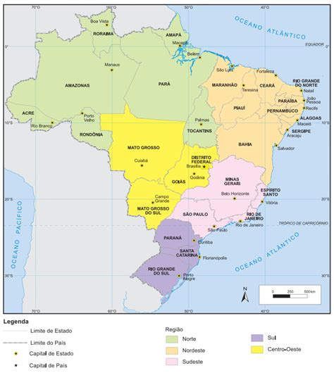 Geografia Do Brasil Aspectos Físicos E Humanos Brasil Escola