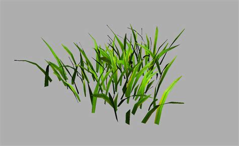 Grass Patch 3d Model Realtime 3d Models World