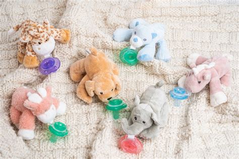 Nookums® Paci Plushies® Pacifiers And Teethers