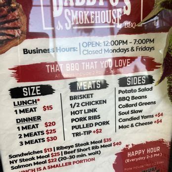 Daddy Os Smokehouse 196 Photos And 302 Reviews 3581 Matherfield Rd