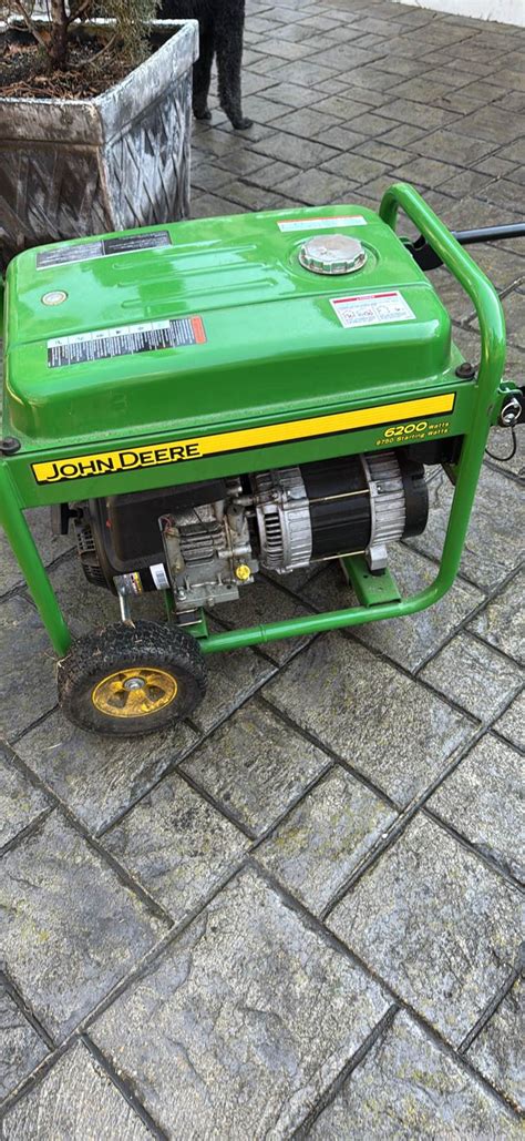 John Deere 6200 Watt Generator Miscellaneous Tools Leonardtown