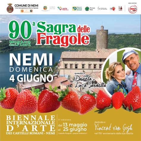 Nemi In Festa Per Celebrare La 90ª Edizione Della Sagra Delle Fragole Tendenzediviaggioit