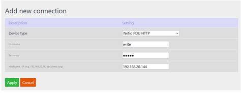 an36 om7sense integration with netio pdus for datacenter environment