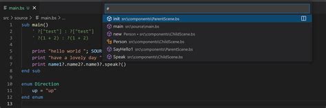 Add Enums To The Various Symbol Providers · Issue 385 · Rokucommunityvscode Brightscript