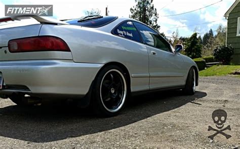 1998 Acura Integra Ls With 17x75 Raceline 126 And Toyo Tires 205x40 On