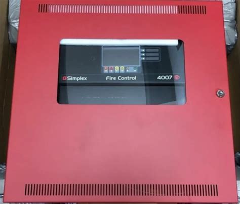 Simplex Fire Alarm Panel At ₹ 12000 Simplex Fire Alarm Panel In