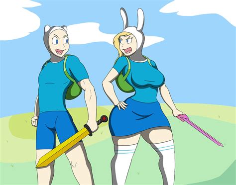 Finn Meets Fionna By Tomkat96 On Deviantart