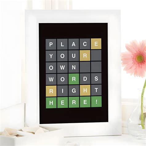 Wordle Inspired Personalized T Print Chatterbox Walls