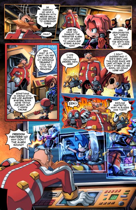 Sonic Retold Issue 5 Page 12 By Glitcher On Deviantart