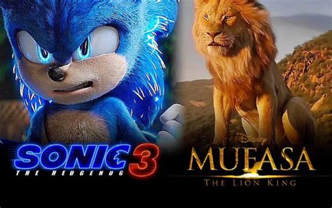 ‘sonic The Hedgehog 3 Roars Past Disneys ‘mufasa The Lion King At
