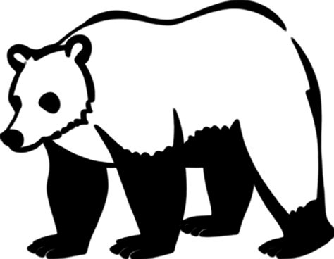 Cute Bear Stencil For Crafting Adorable Designs Ai Generated 46811118 Png