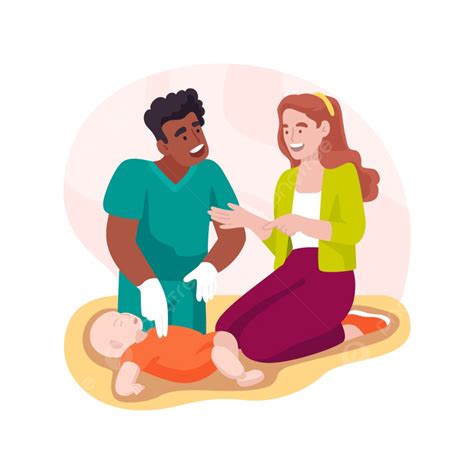 Cpr Course Isolated Cartoon Vector Illustration Life On Health Png And Vector With