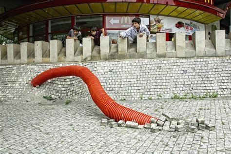The Mongolian Death Worm In Prague 8 Pics