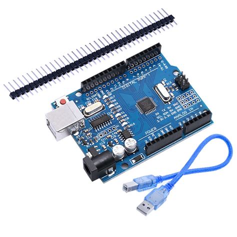 คุณภาพสูง one ชุด uno r3 ch340g mega328p ชิป 16mhz สําหรับ arduino