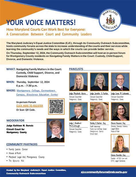 Karen Bushell On Linkedin The Maryland Judiciarys Equal Justice Committee Ejc Is Committed To…